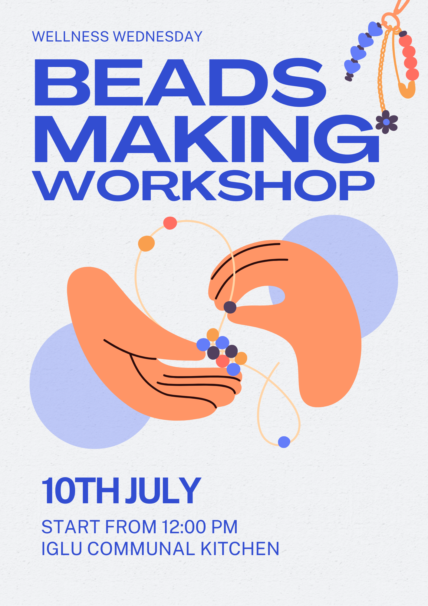 Wellness Wednesday: Beads Making – My Iglu Flagstaff Gardens